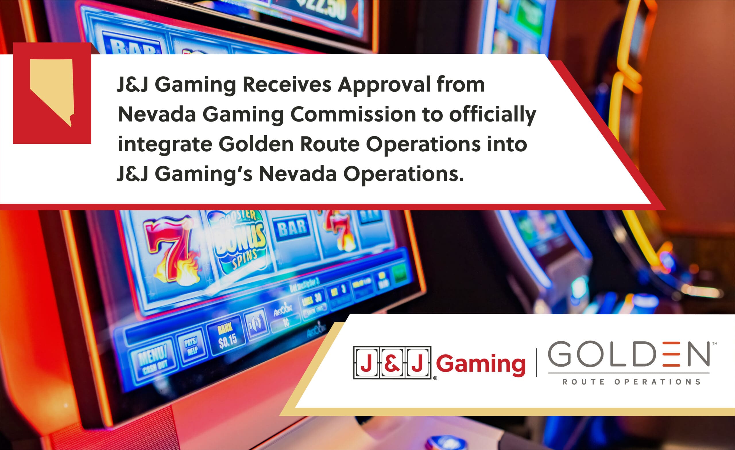 J&J Gaming Receives Approval from Nevada Gaming Commission | J&J Gaming