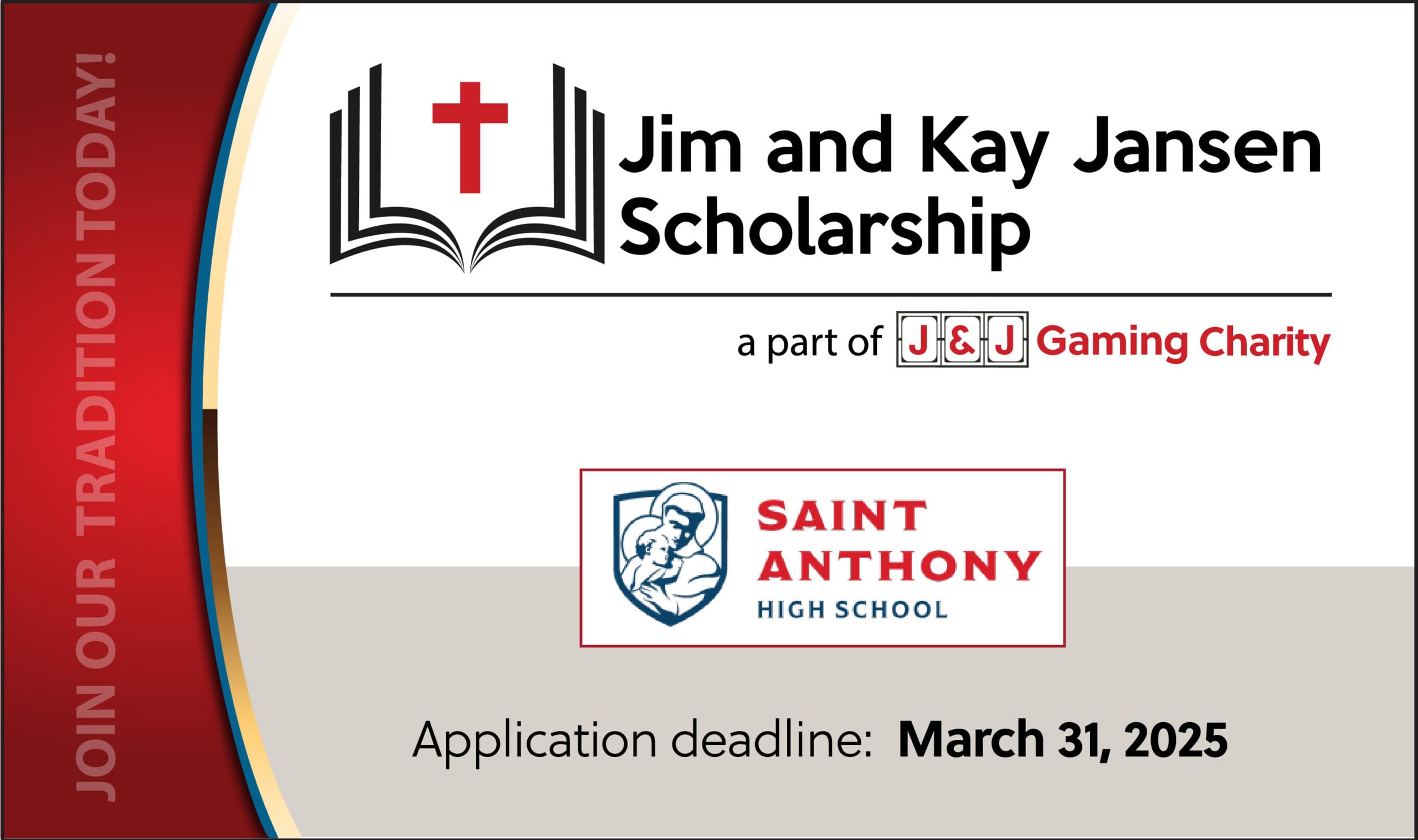 Jim & Kay Jansen Scholarship | J&J Gaming