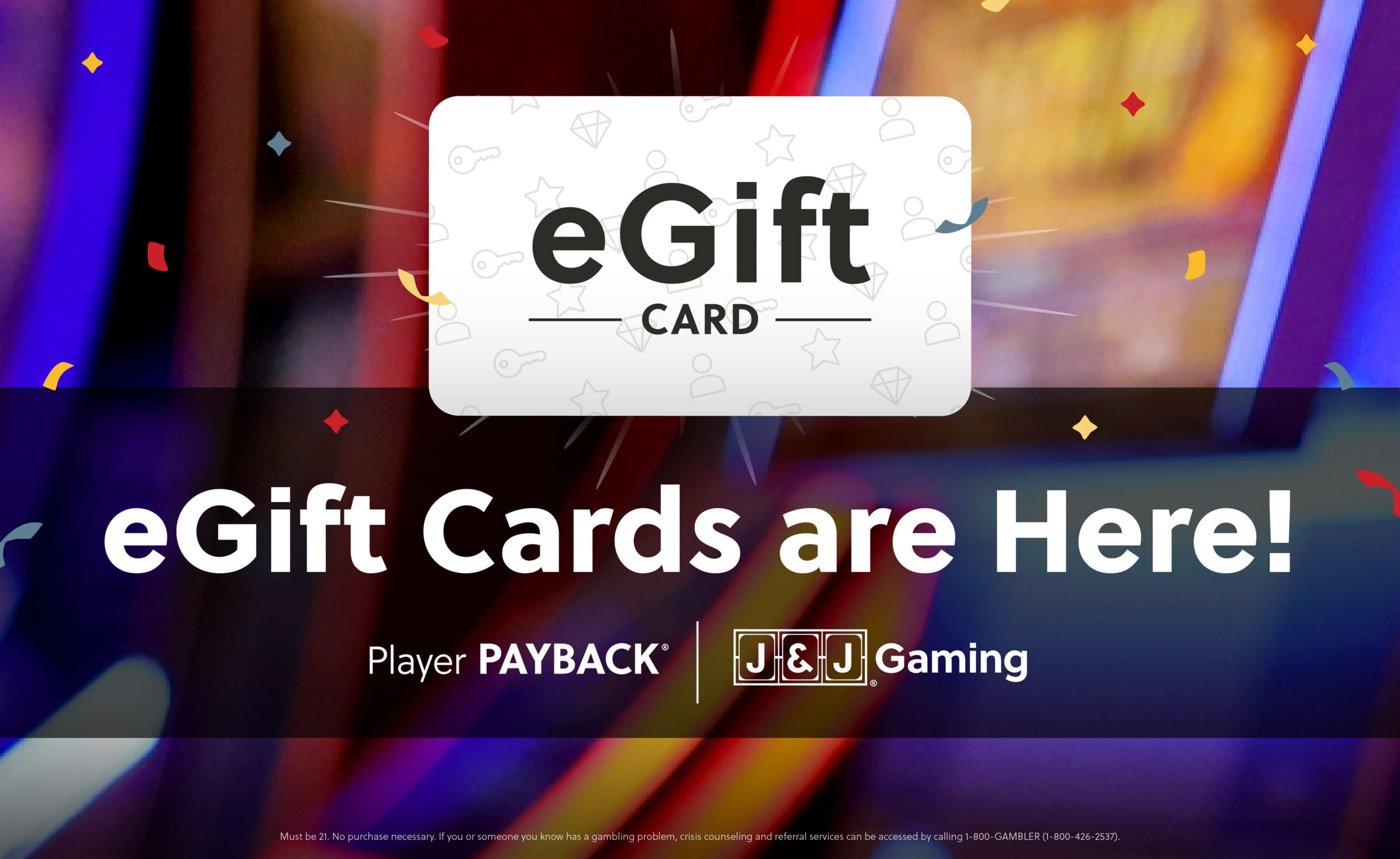 Winning Experience with eGift Cards | J&J Gaming