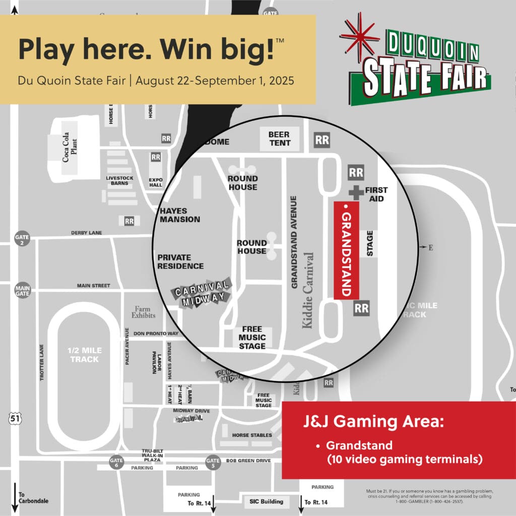 J&J Gaming is returning to the Illinois State Fair